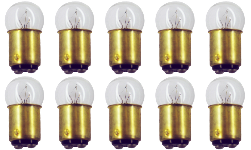 Box of 10 Auto Bulbs #72 Automotive Bulb NEW