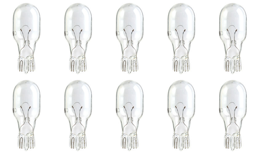 Box of 10 #921 Lamp Auto Bulb Automotive Lightbulbs