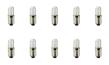 Box of 10 #333 Auto Bulbs Automotive Truck Aircraft, 28V 1.12W 0.04A