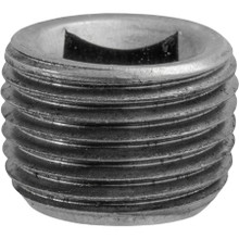 3/8"-18 Pipe Plug, 7/16" Long, Marli (Qty: 25)