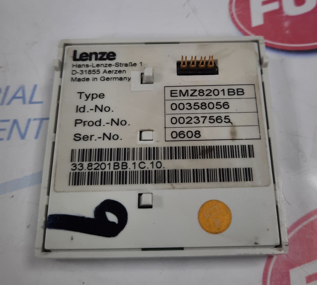 Lenze EMZ8201BB Keypad Interface - FUS Industrial