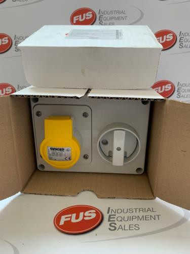 Gewiss GW 66 001 Switched Surface Mounted Socket, 110V, 16A - FUS ...