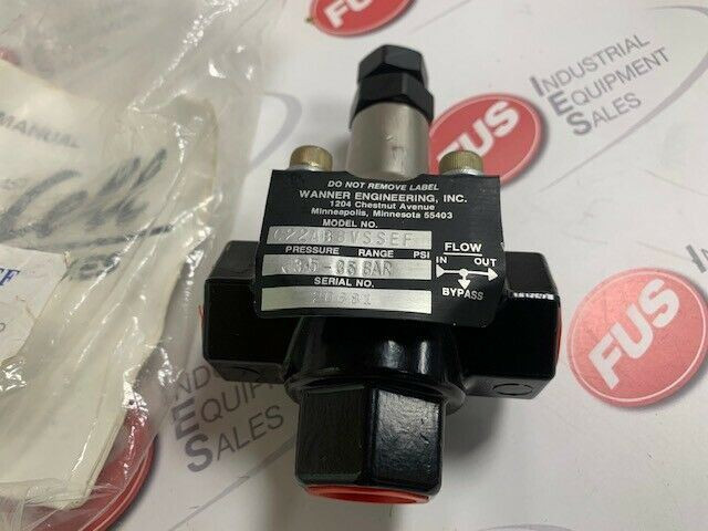 Wanner Engineering C22ABBVSSEF Pressure Regulating Valve - FUS Industrial