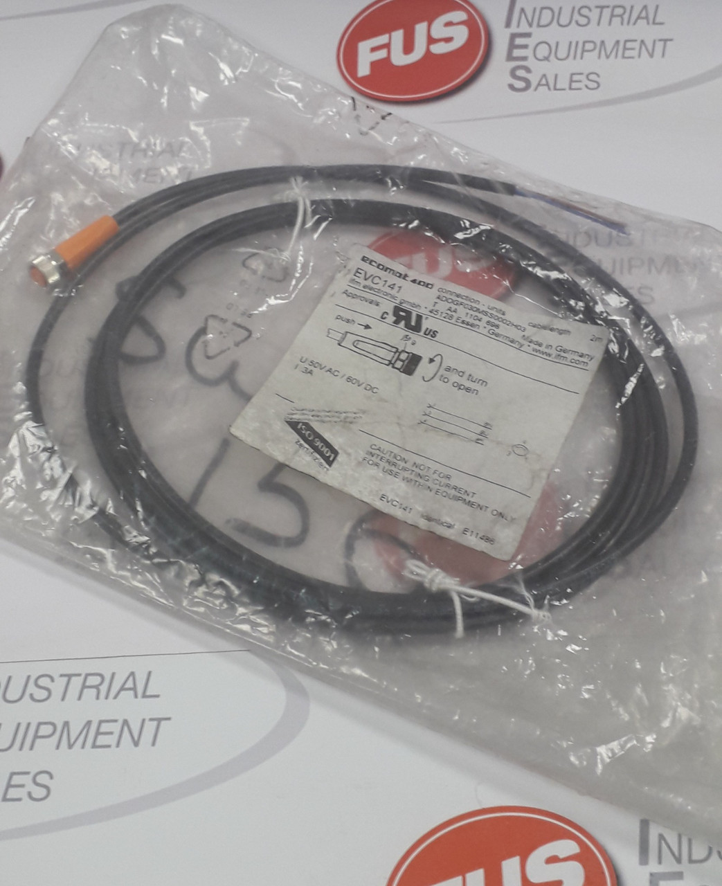 IFM EVC141 Eomat 400, Connecting Cable 2m - FUS Industrial