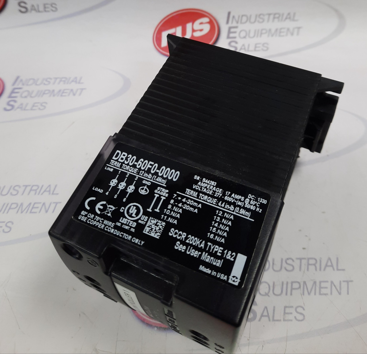Watlow DB30-60F0-0000 DIN-a-mite Power Controller - FUS Industrial