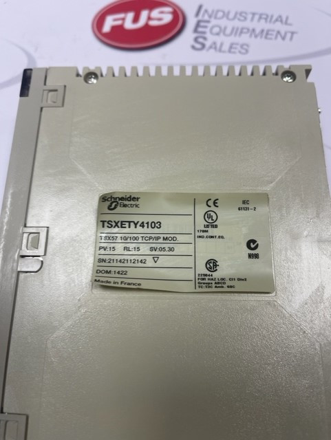 Schneider TSXETY4103 Ethernet TCP/IP Module - FUS Industrial