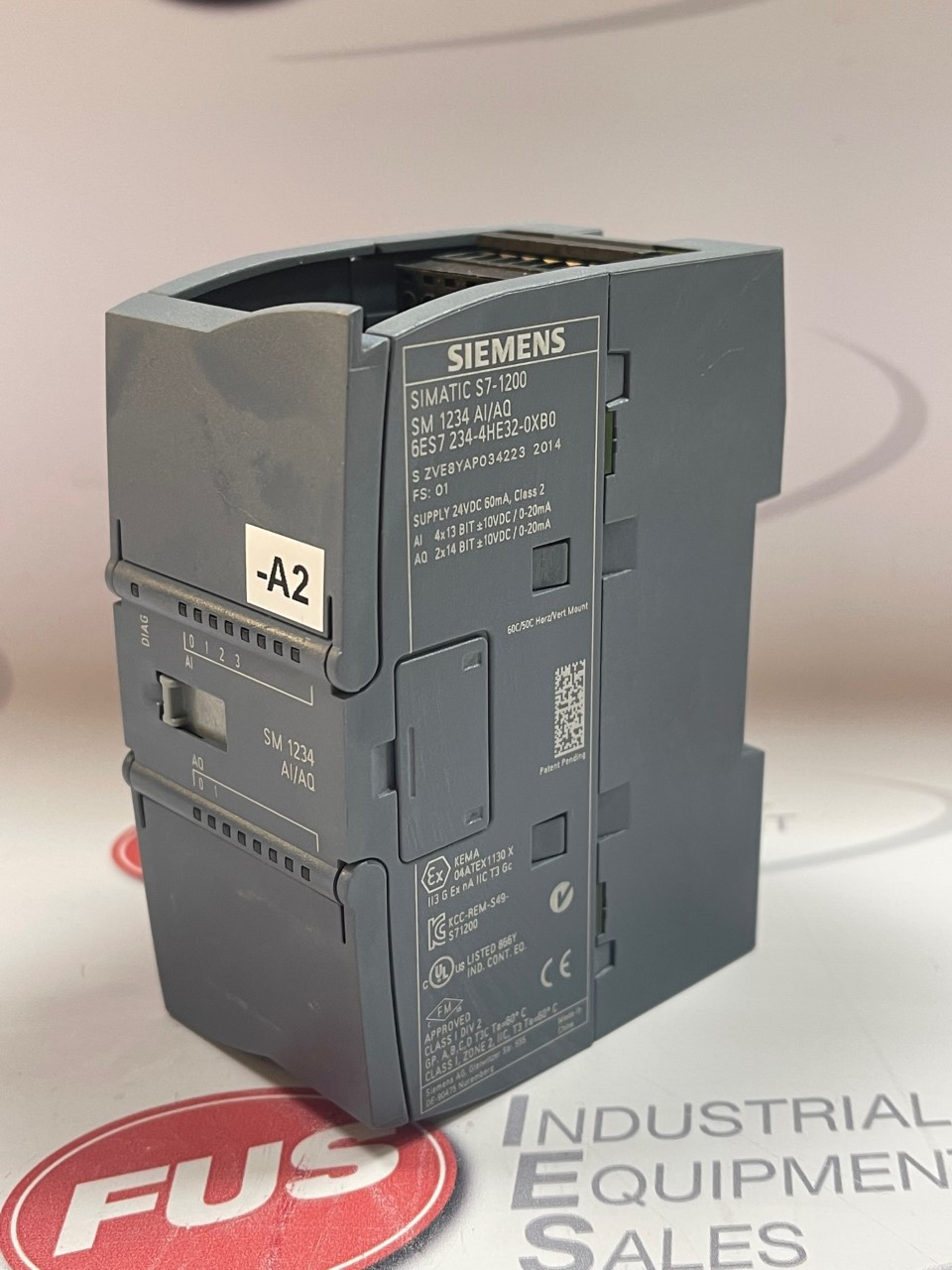 Siemens 6ES7234-4HE32-0XB0 Analog I/O Module SM 1234 AI/AQ - FUS Industrial