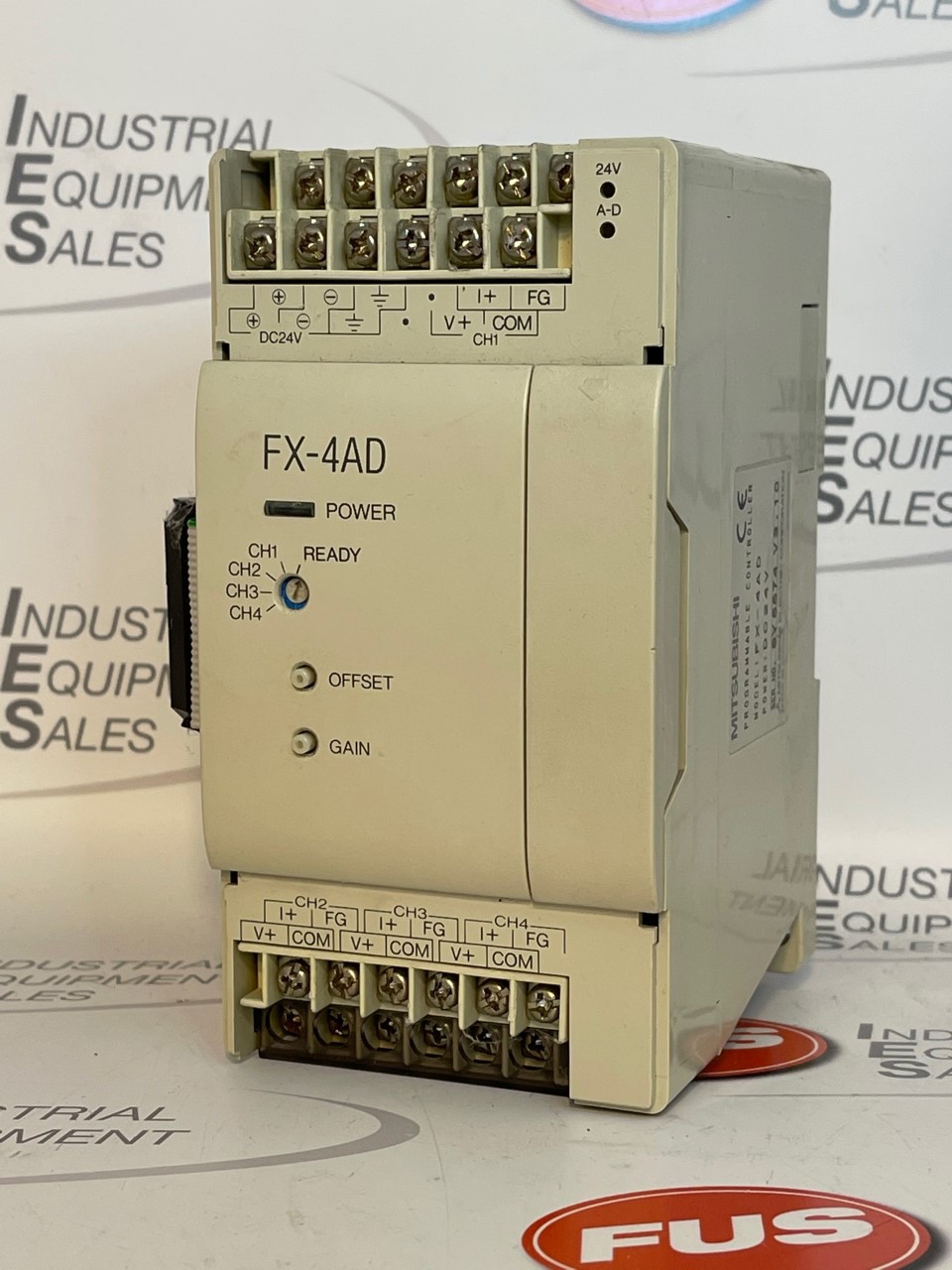 Mitsubishi FX-4AD Extension Unit - FUS Industrial