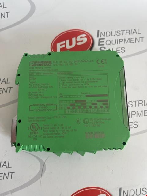 Phoenix Contact ELR H3-IES-SC-24DC/500AC-0.6 Solid State Contactor, Max ...