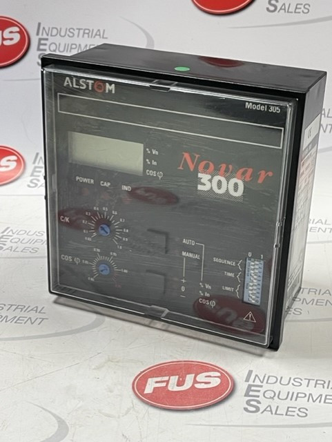ALSTOM Novar 300 Power Factor Controller Model N305T4155VNLBAA - FUS ...