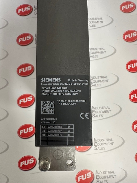 SIEMENS 6SL3130-6AE15-0AB0 Smart Line Module - FUS Industrial