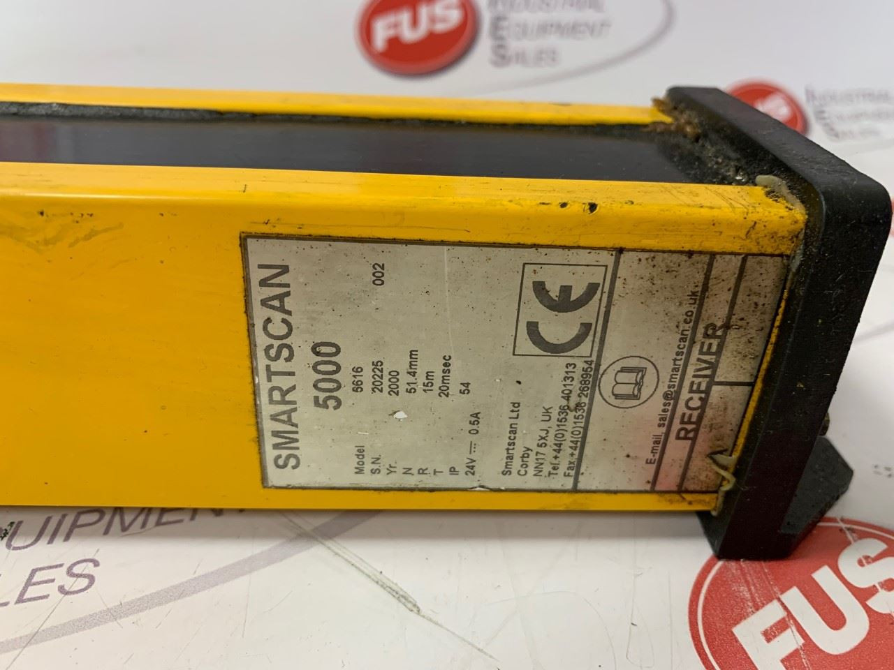 Smartscan 5000 Model 5615 Receiver Safety Light Curtain - FUS Industrial