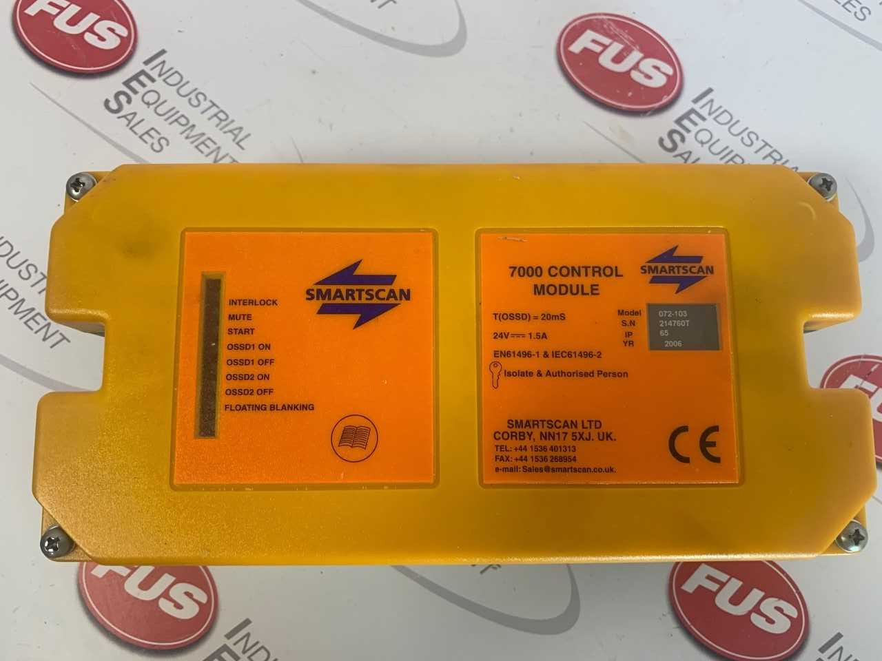 Smartscan 7000 Control Module and Safety Curtains Light Guards 707503S ...