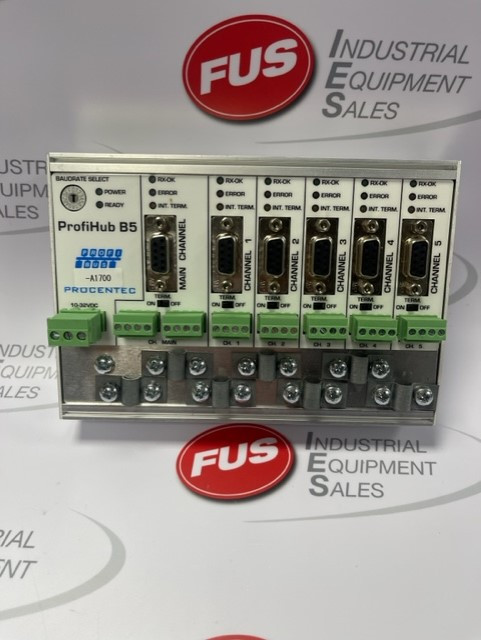 Procentec Profihub B5 Profibus DP Repeater, Procentec 17010 - FUS ...