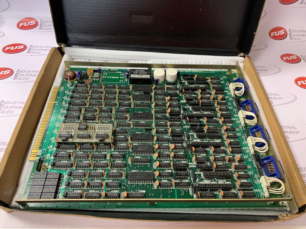 OKUMA E0241-653-027A RS232C Board - FUS Industrial