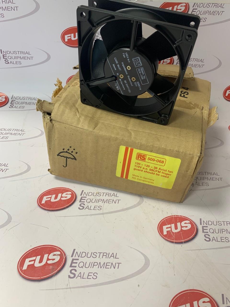 RS Axial Fan 110VAC, 120 x 120 x 38mm - FUS Industrial