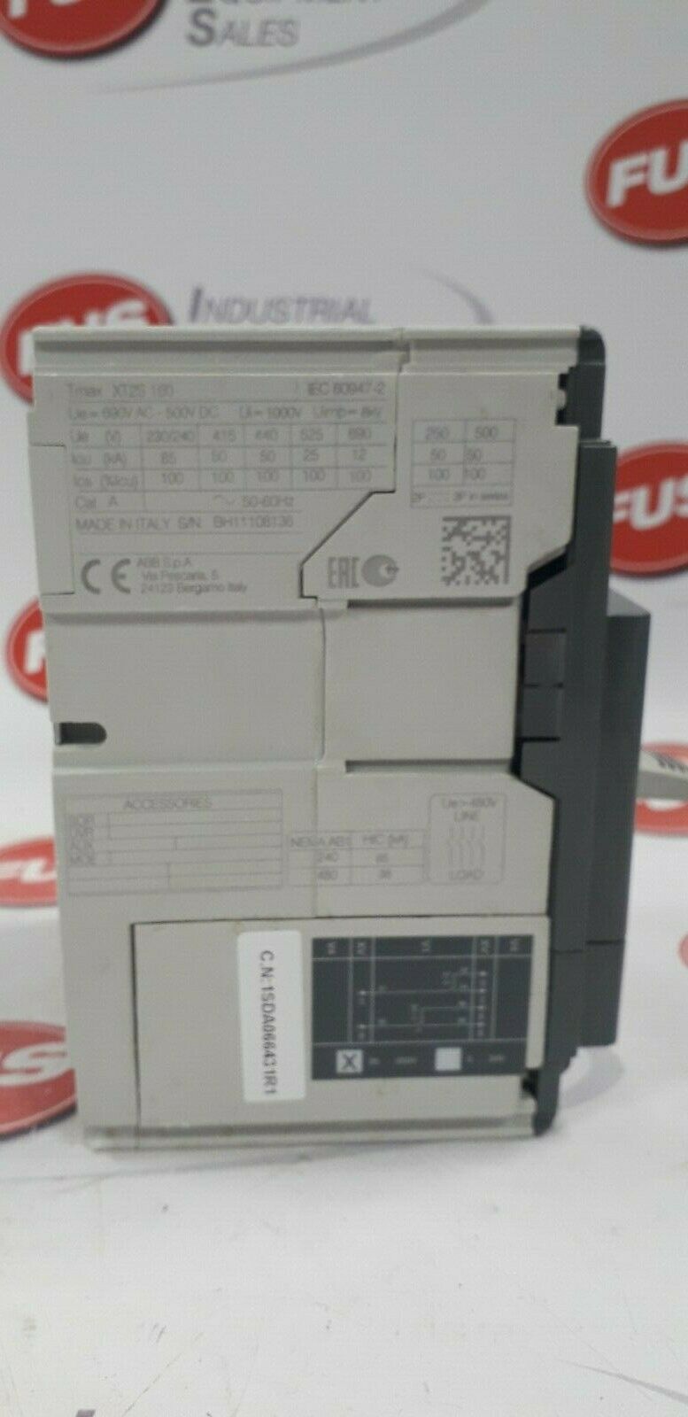 ABB Tmax XTS2 160 Circuit Breaker - FUS Industrial