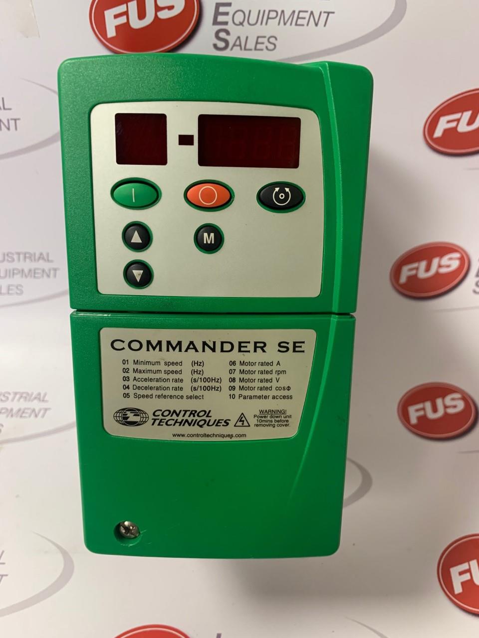 Control Techniques Commander SE SE11200037 SE1M 0.37kW Variable Speed ...
