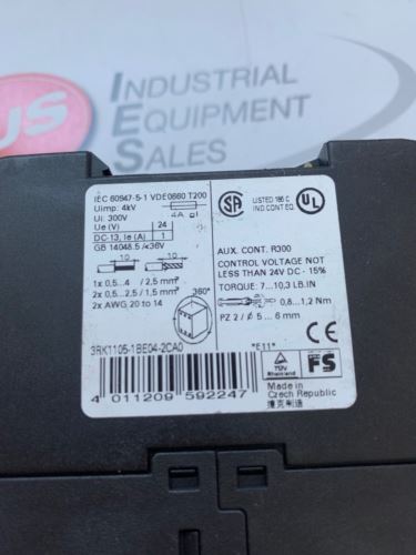 Siemens 3RK1105-1BE04-2CA0 Safety Monitor Relay V2.14 - FUS Industrial