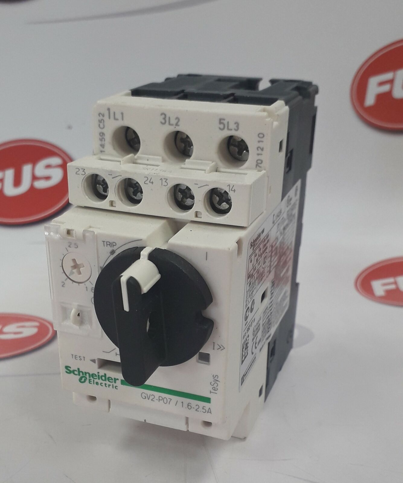 Schneider GV2-P07 / 1.6-2.5A 3 Pole Circuit Breaker - FUS Industrial