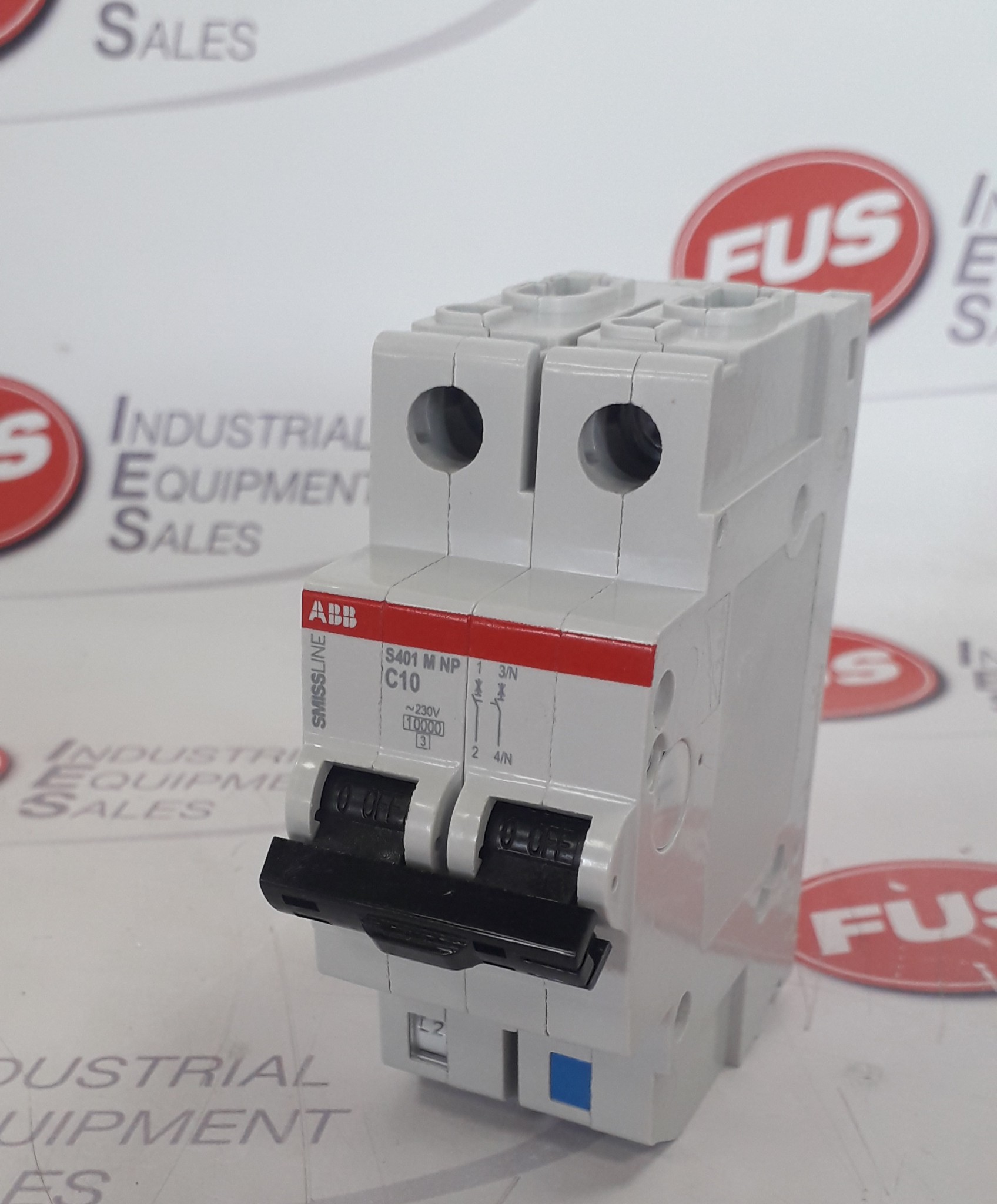 ABB S401M-C10NP SMISSLINE 2 Pole Circuit Breaker - FUS Industrial
