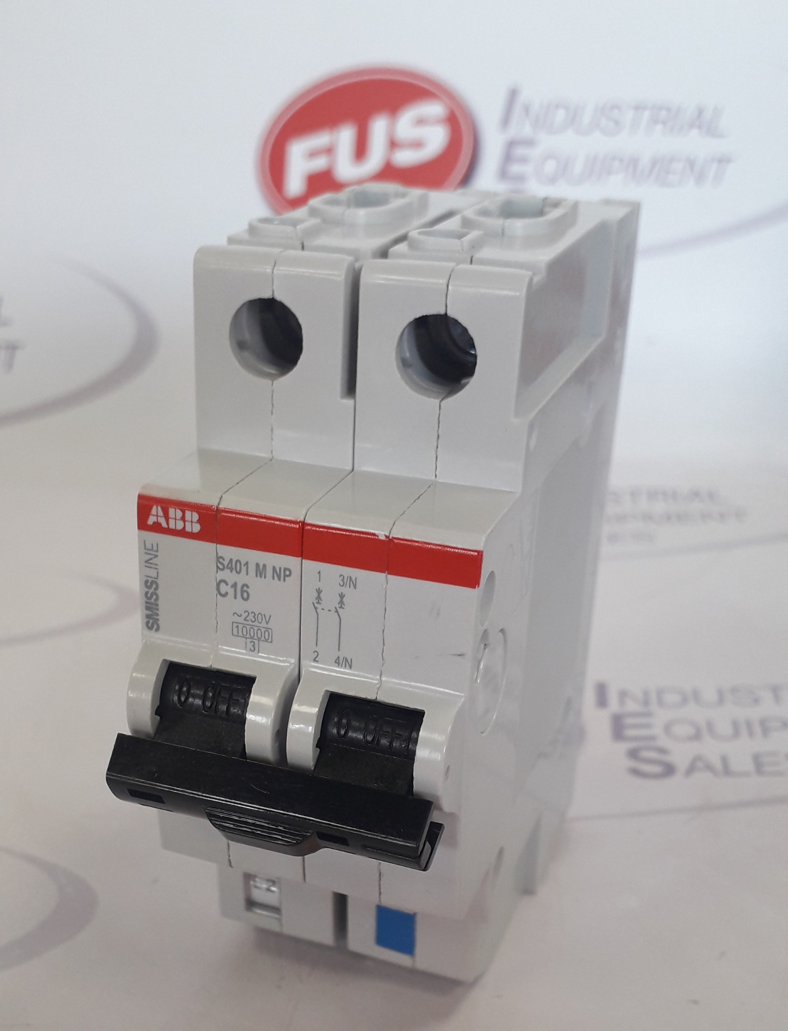 ABB S401M-C16NP SMISSLINE 2 Pole Circuit Breaker - FUS Industrial
