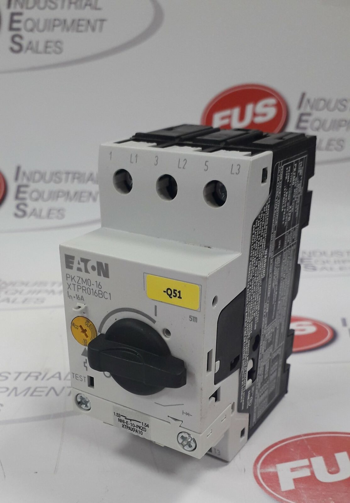 EATON PKZM0-1.6 9XTPR016BC1 Circuit Breaker 1A/230v - FUS Industrial