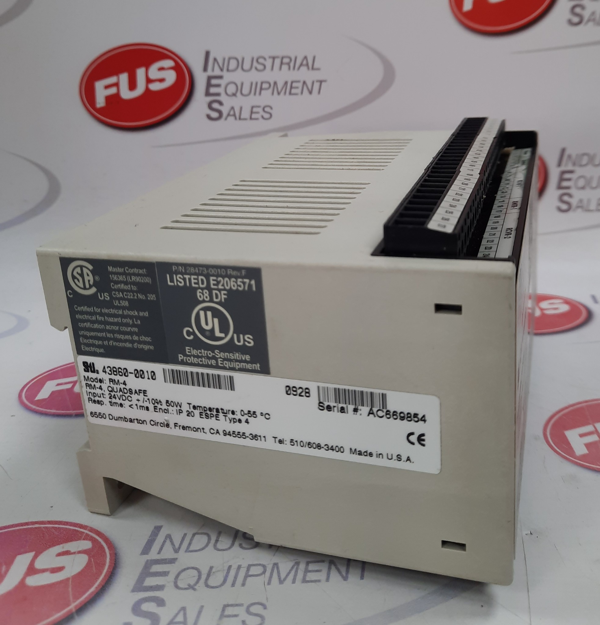 Sti RM-4, 43860-0010 Quadsafe Control, Safety Device - FUS Industrial