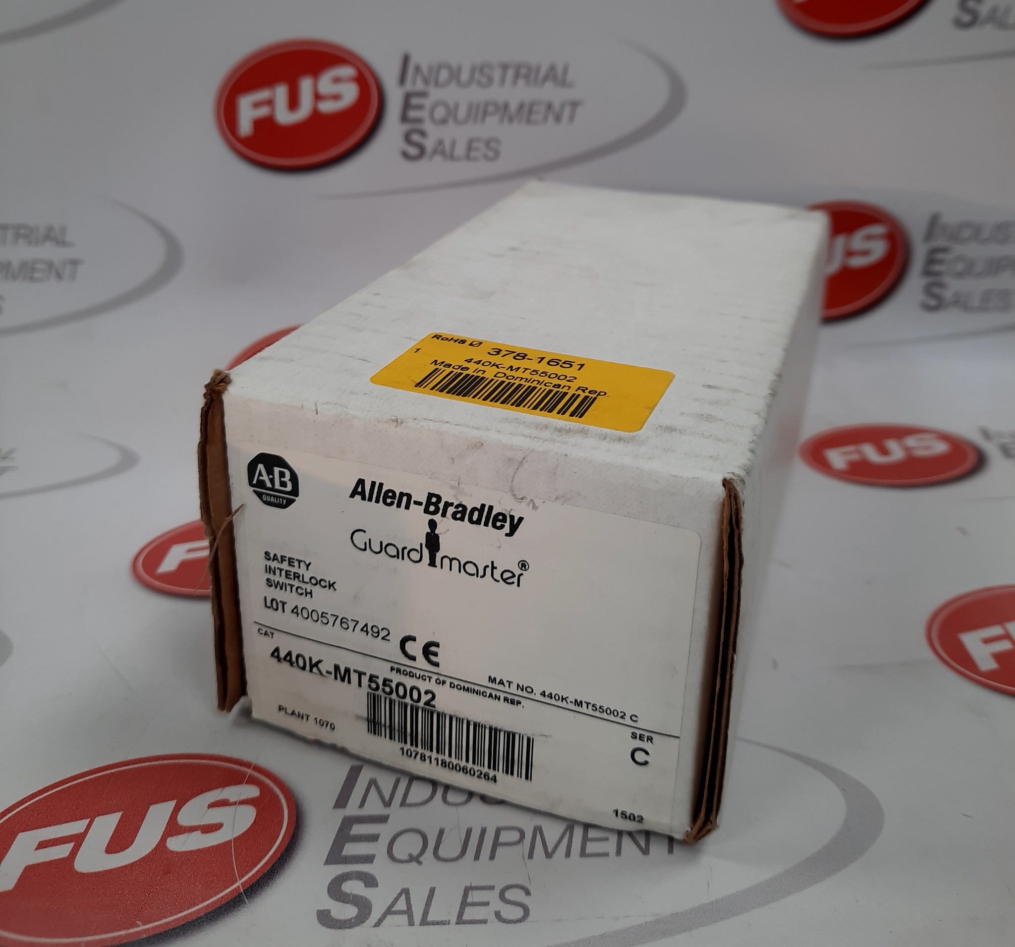 Allen Bradley 440K-MT55002 Guardmaster Safety Interlock Switch - FUS ...