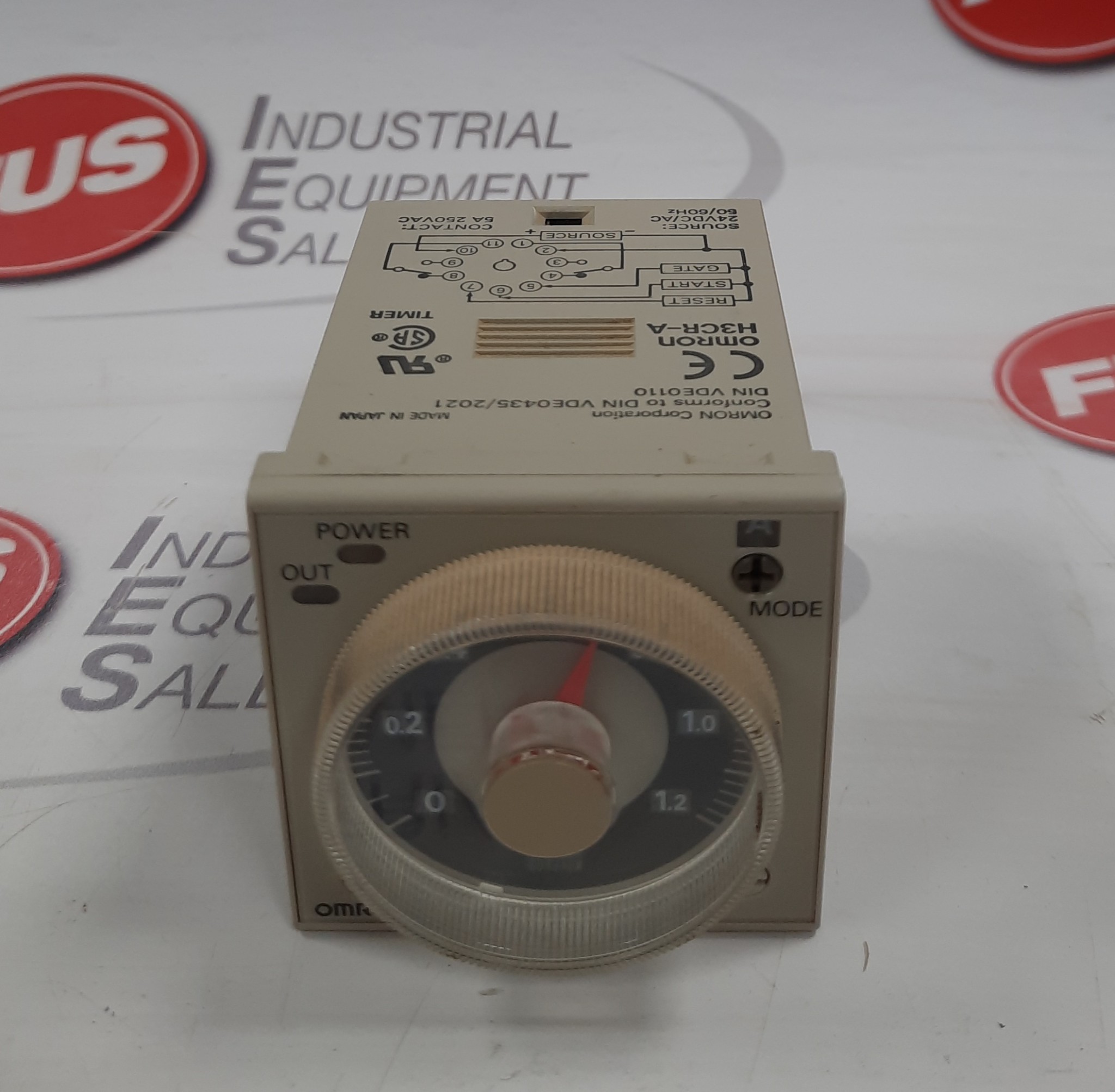 OMRON H3CR-A Timer 24VDC/AC 5A 250VAC - FUS Industrial