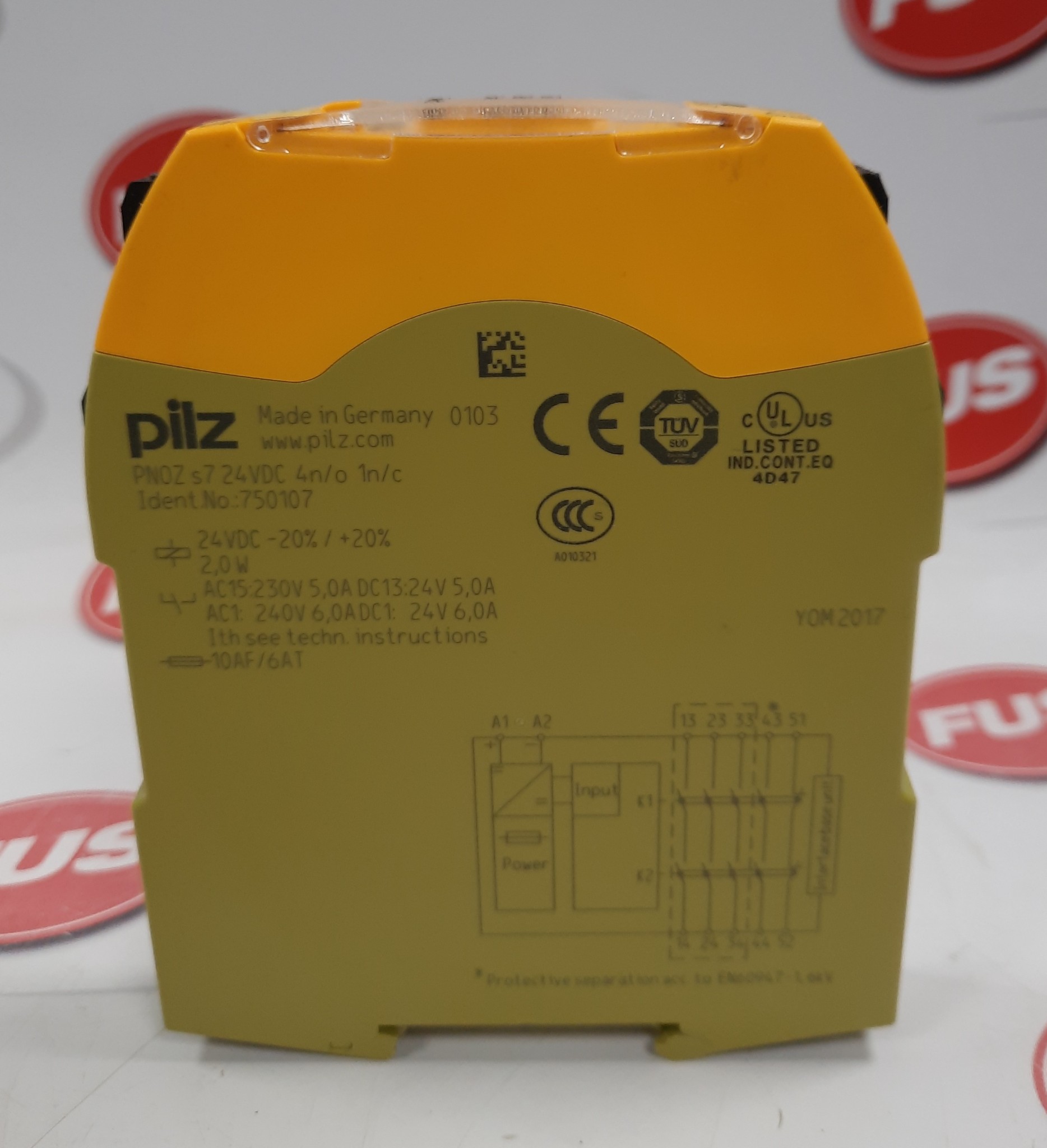 Pilz PNOZ S7 24vdc Safety Relay - FUS Industrial