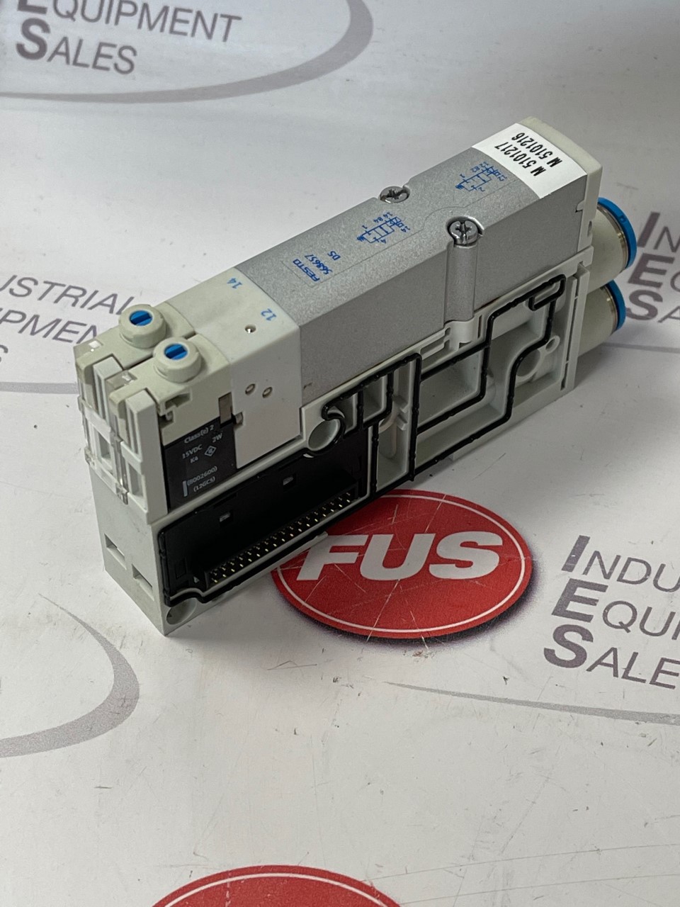 FESTO 568657 Solenoid Valve with 560966 Electrical Manifold Module ...