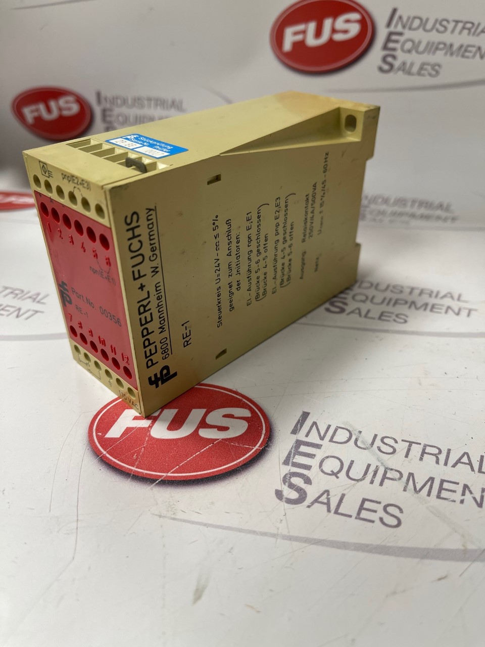 Pepperl & Fuchs RE-1 Isolation Switch Amplifier 110V - FUS Industrial