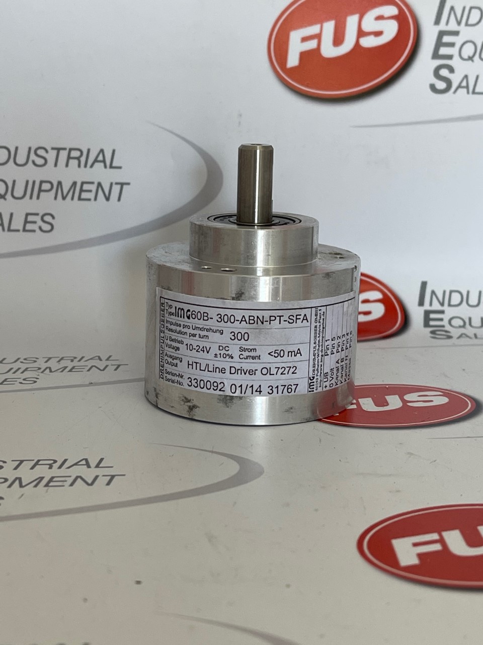 IMG 60B-300-ABN-PT-SFA Encoder, 10-24V DC HTL/Line Driver OL7272 - FUS ...