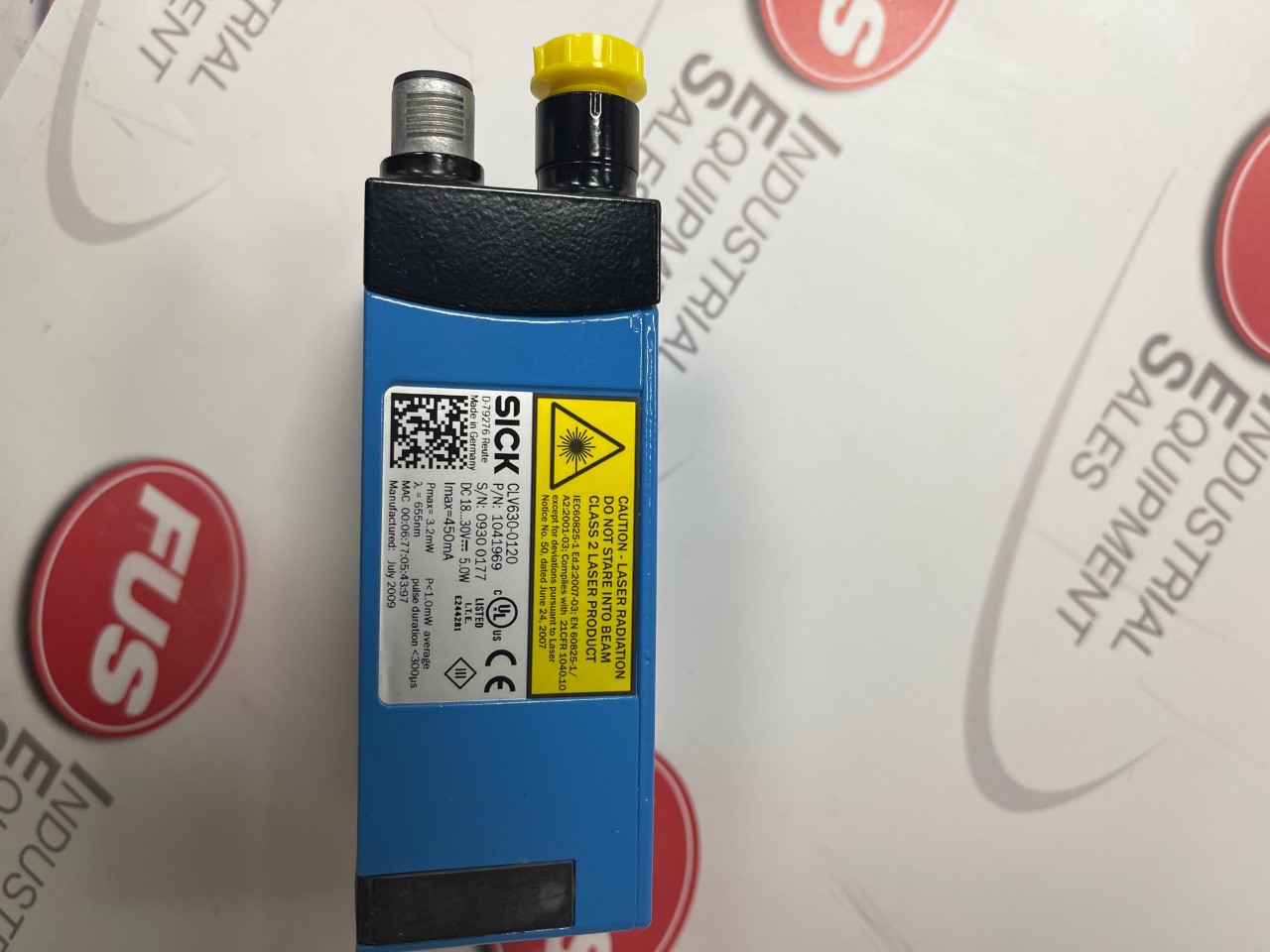 SICK CLV630-0120 Long Range Line Scanner - FUS Industrial