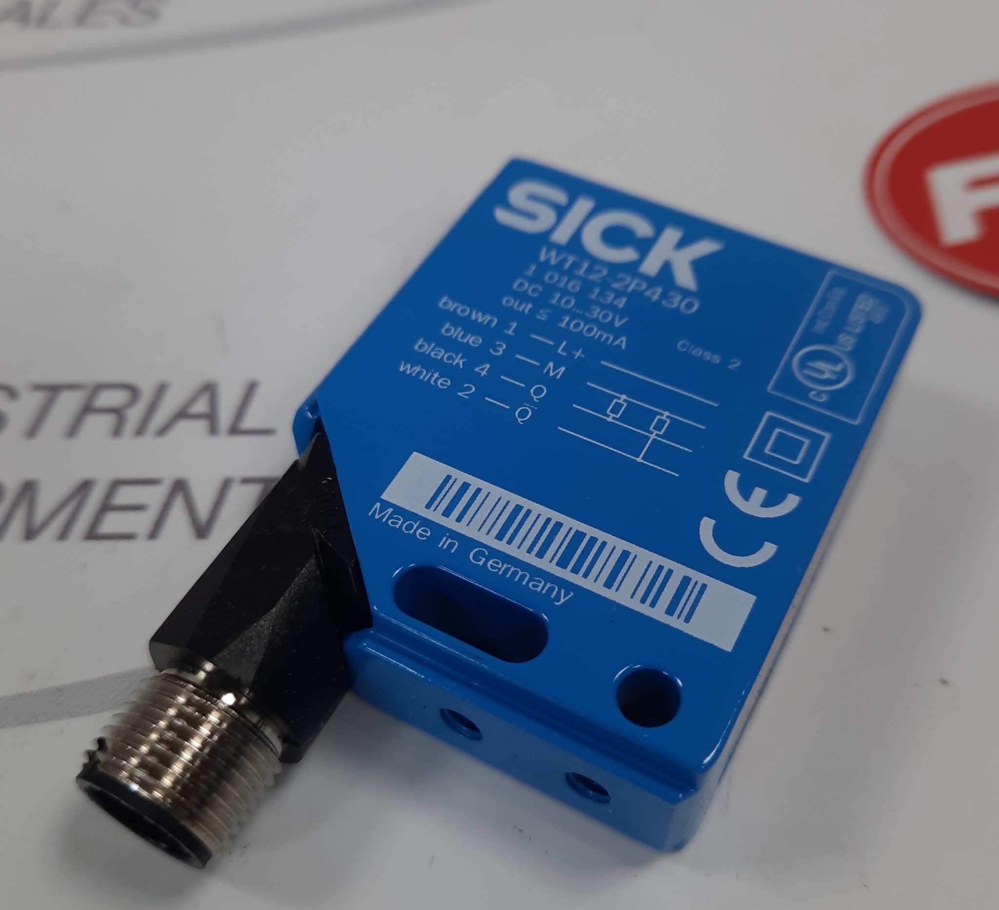 SICK WT12-2P430 Photoelectric Proximity Switch - FUS Industrial