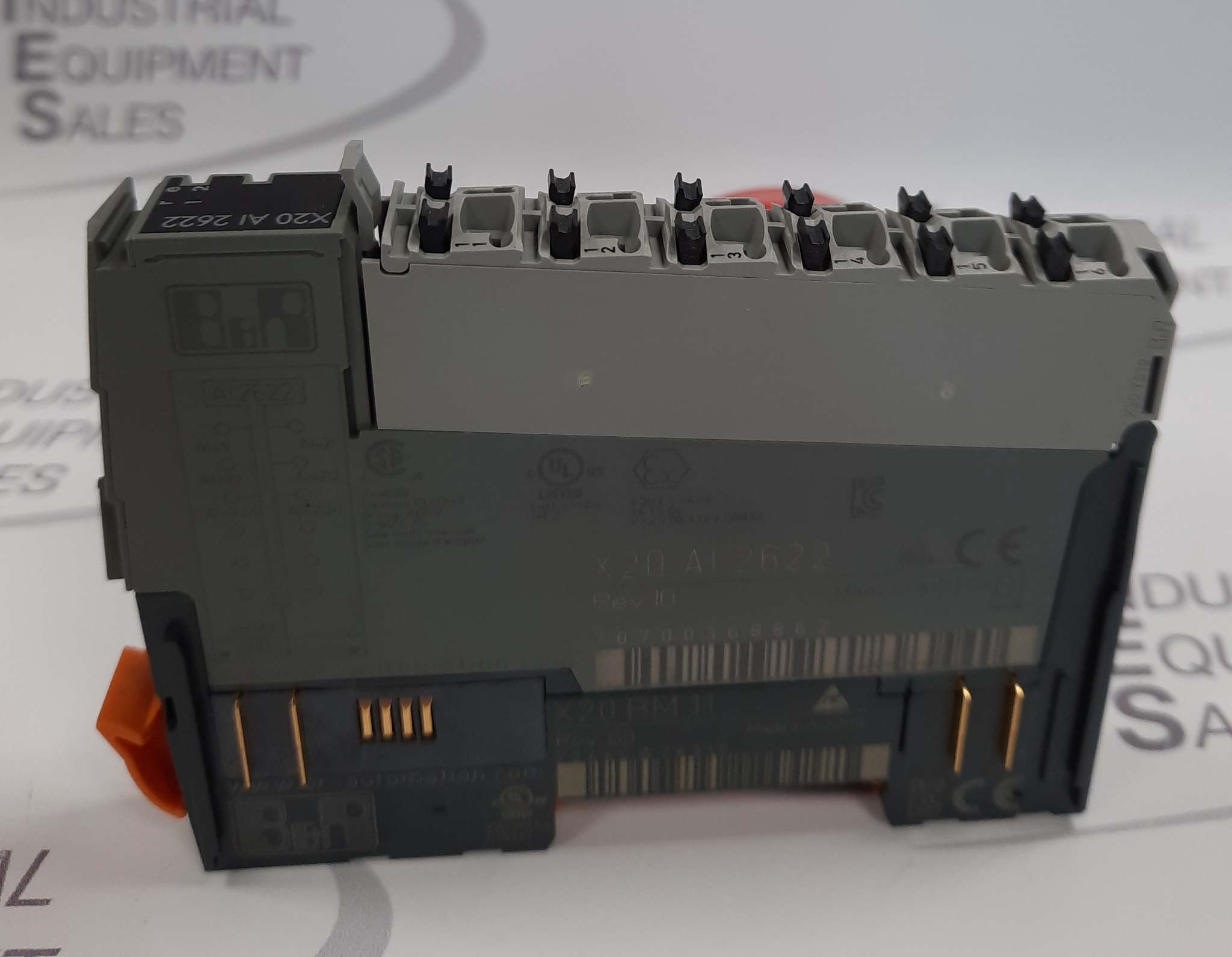 B&R X20 AI 2622 Rev IO With X20 BM 11 Module - FUS Industrial