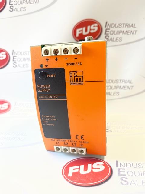 IFM DN 2032 Power Supply 24VDC/5A - FUS Industrial