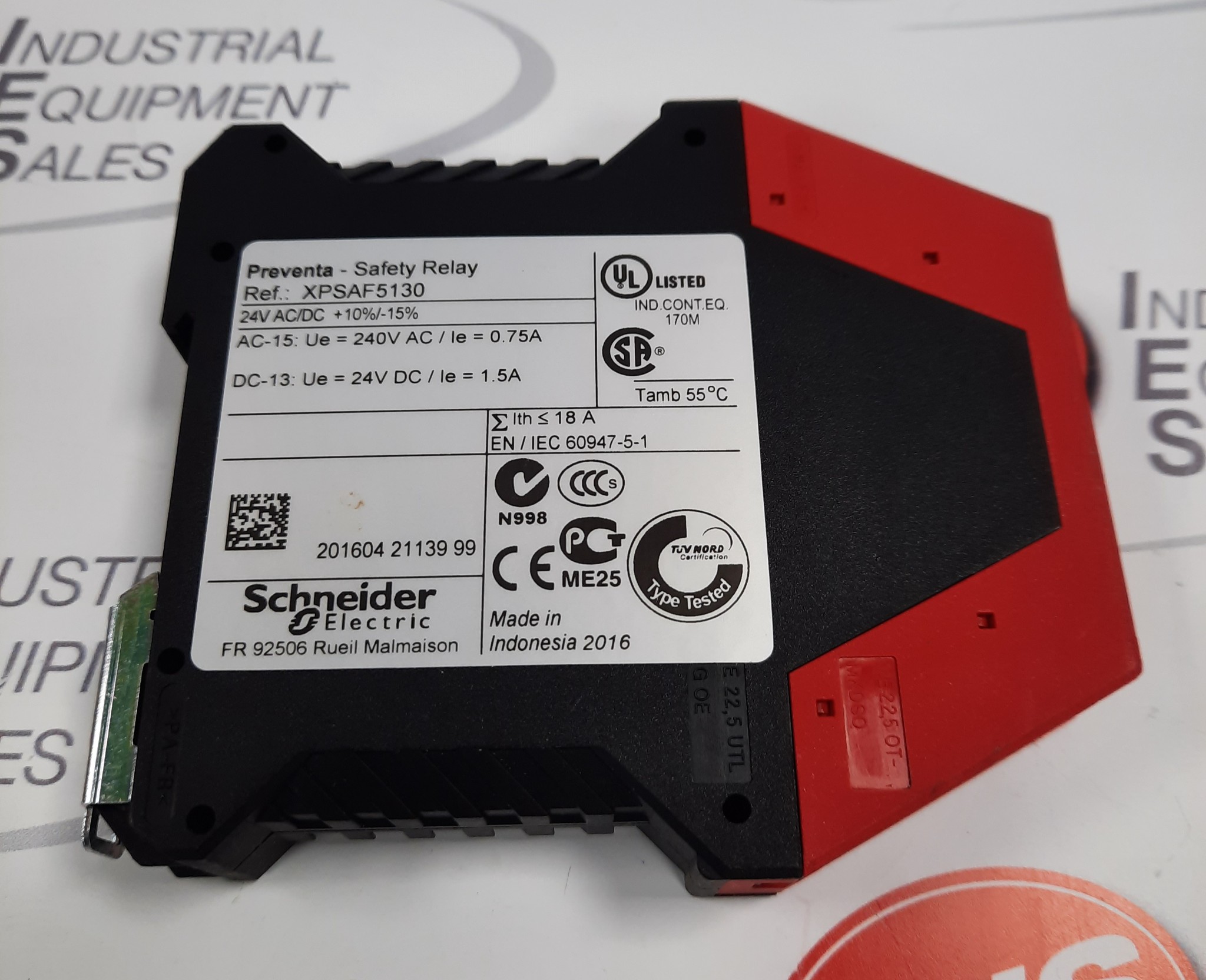 Schneider XPSAF5130 Preventa, Safety Relay 24V - FUS Industrial