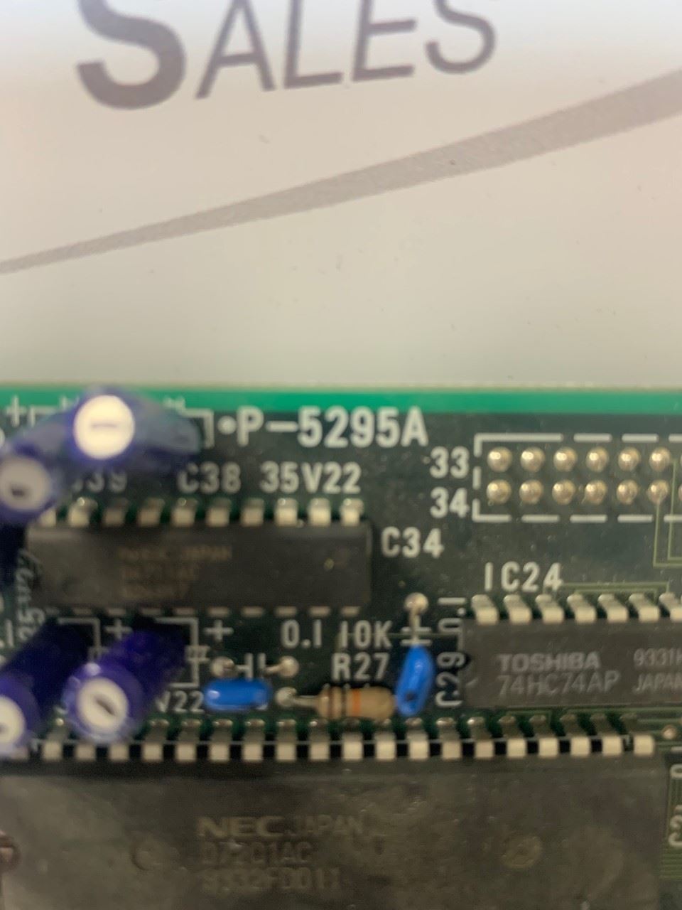 ISHIDA P-5295A RCU Board, Circuit Board - FUS Industrial