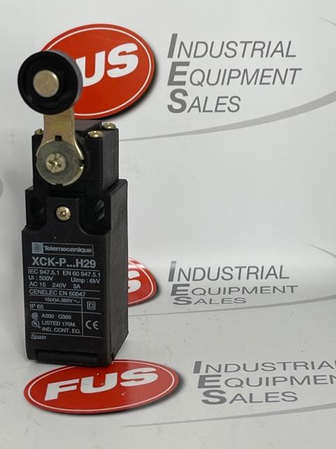 Telemecanique XCK-P...H29 Limit Switch with Roller PLunger - FUS Industrial