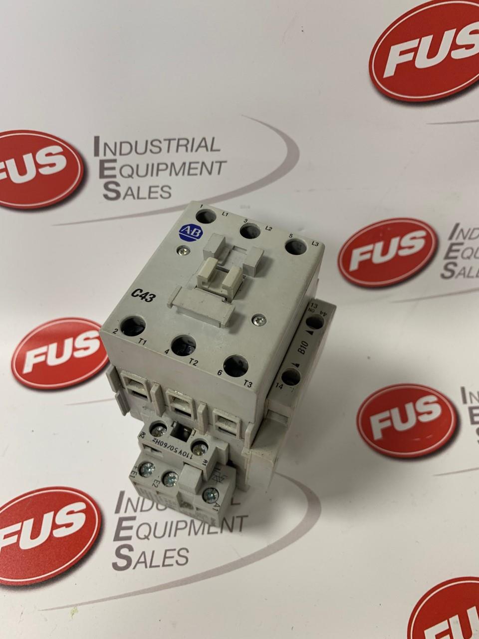 Allen Bradley 100-C43*00 Contactor Relay, Series A - FUS Industrial