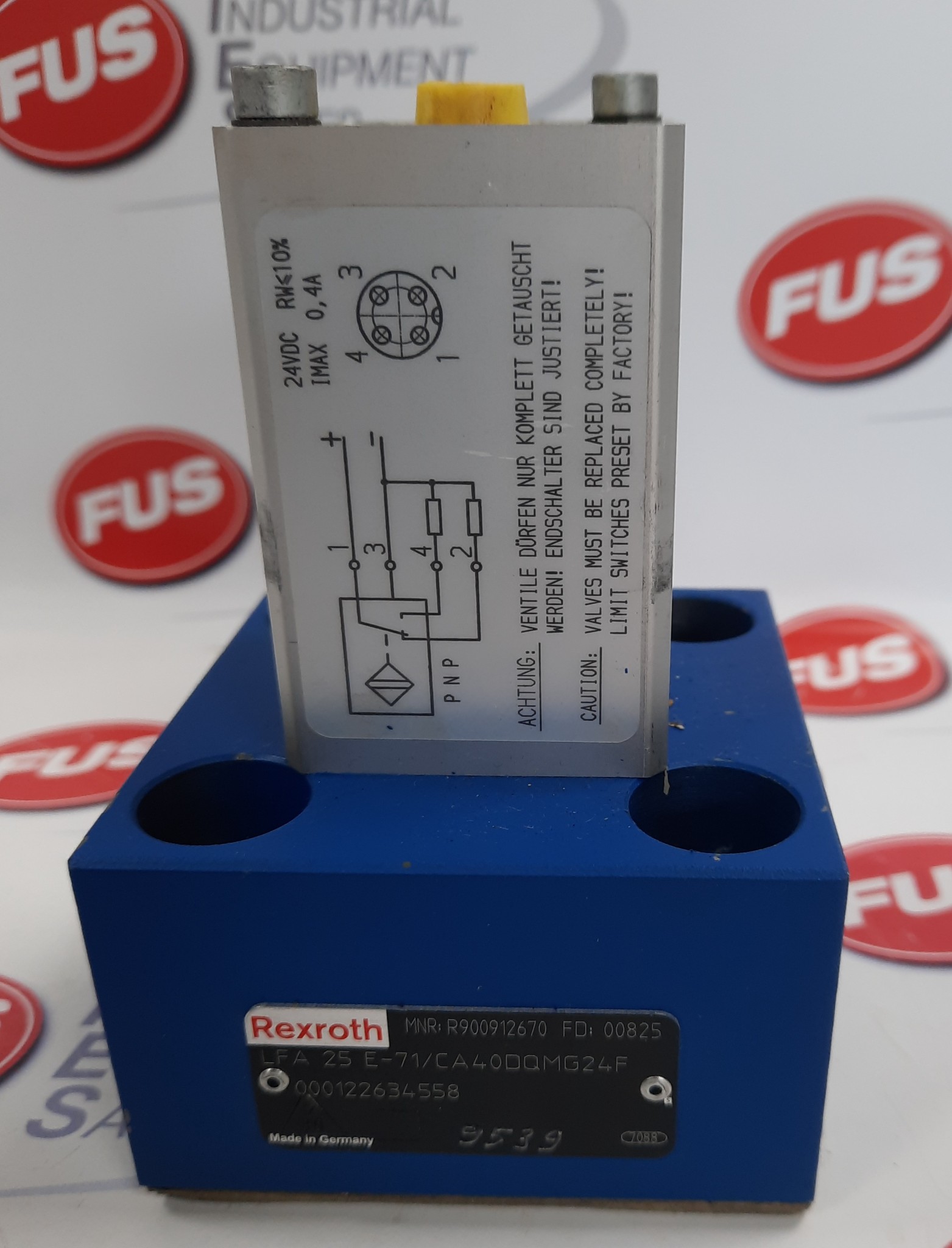 Rexroth LFA 25 E-71/CA40DQMG24F Hydraulic Valve - FUS Industrial