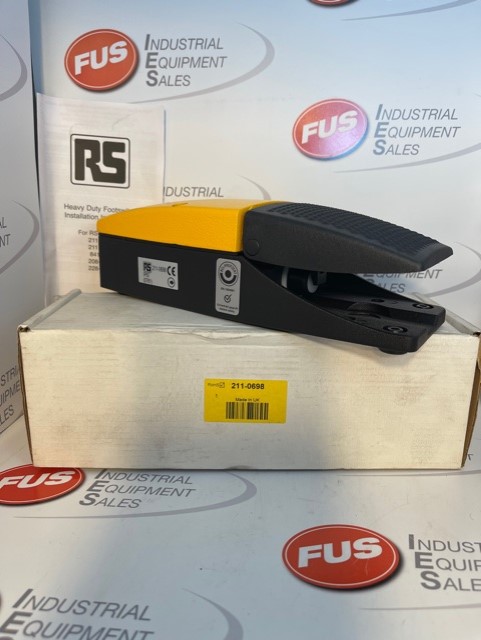 RS Pro Heavy Duty Foot Switch 230V, 3A - FUS Industrial