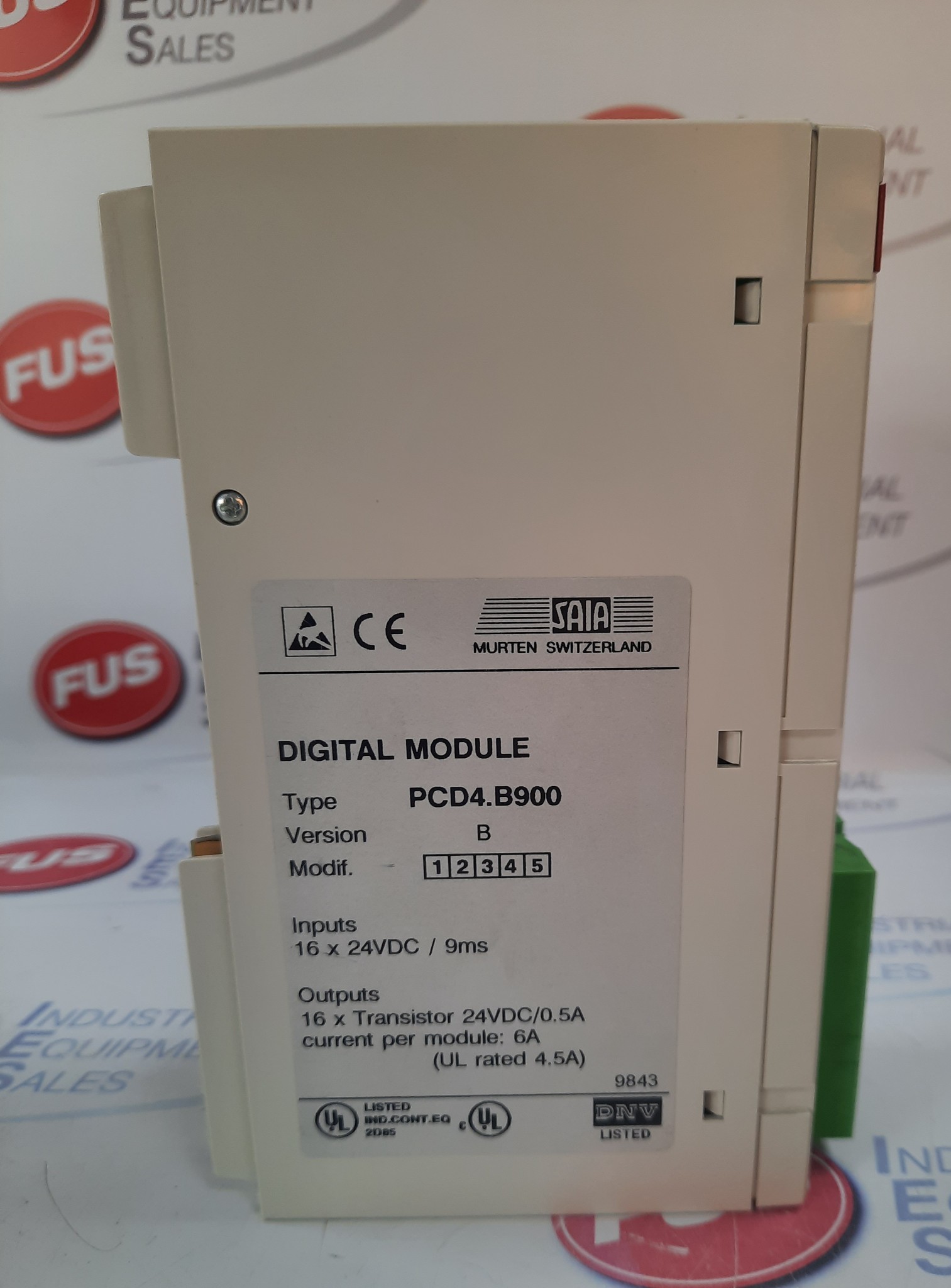 SAIA PCD4.B900 Digital Module Version B - FUS Industrial