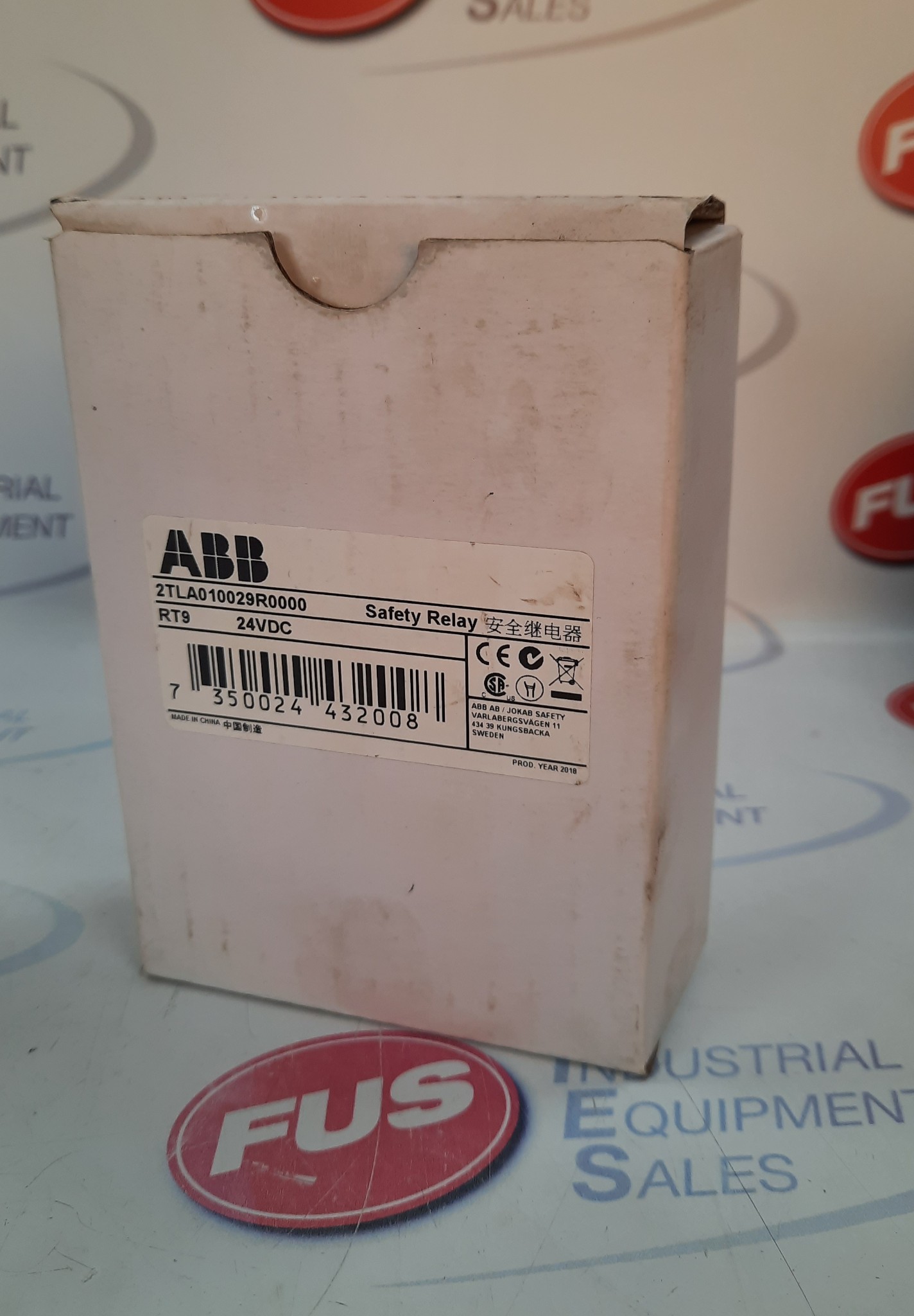ABB 2TLA010029R0000 Safety Relay RT9 24VDC - FUS Industrial
