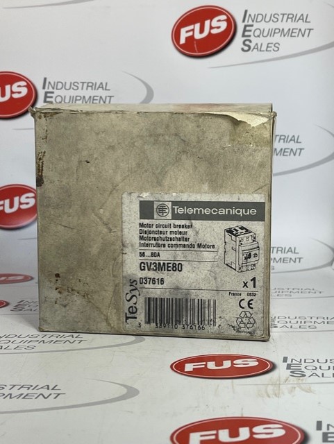 Telemecanique GV3ME80 Motor Circuit Breaker 56...80A - FUS Industrial