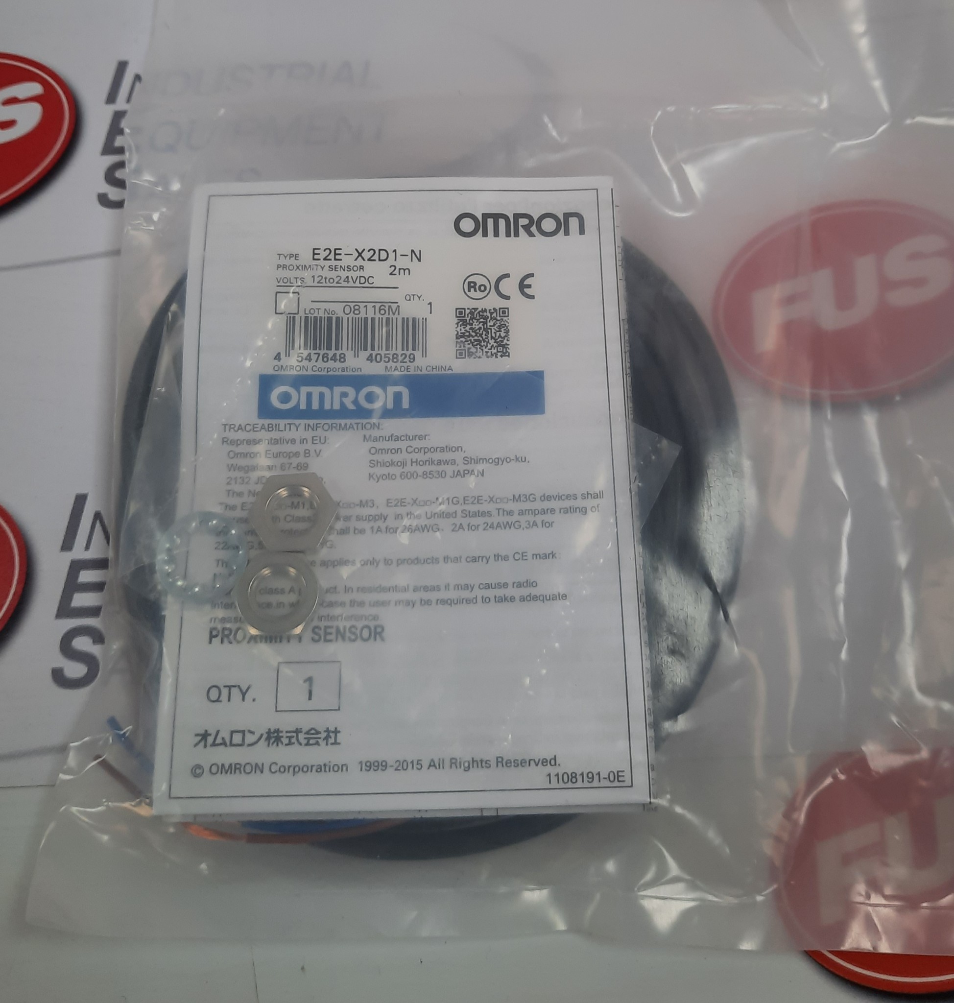 Omron E2E-X2D1-N Proximity Sensor - FUS Industrial