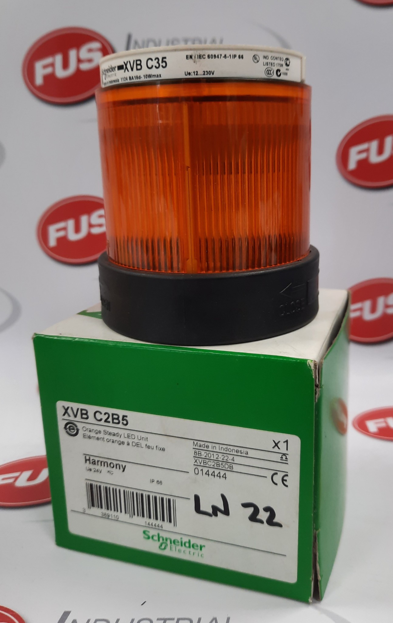 Schneider XVB C2B5 Orange Steady LED Unit - FUS Industrial