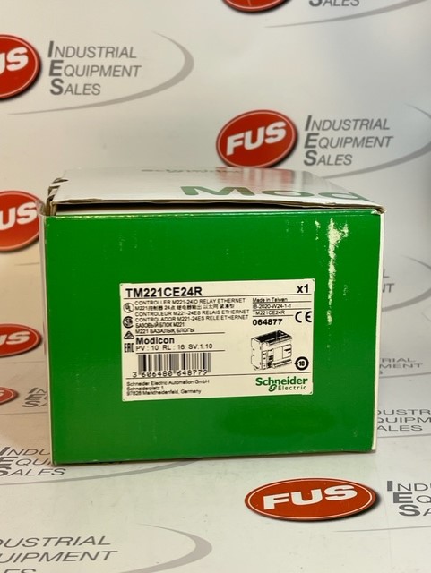 Schneider TM221CE24R Controller M221-24IO Relay Ethernet - FUS Industrial